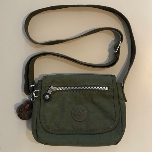 Kipling | Bags | Kipling Olive Military Green Crossbody Mini Bag | Poshmark
